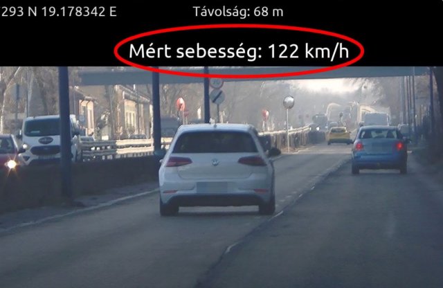 122 km/órával száguldott a városban az ajándék Volkswagennel - Autónavigátor.hu